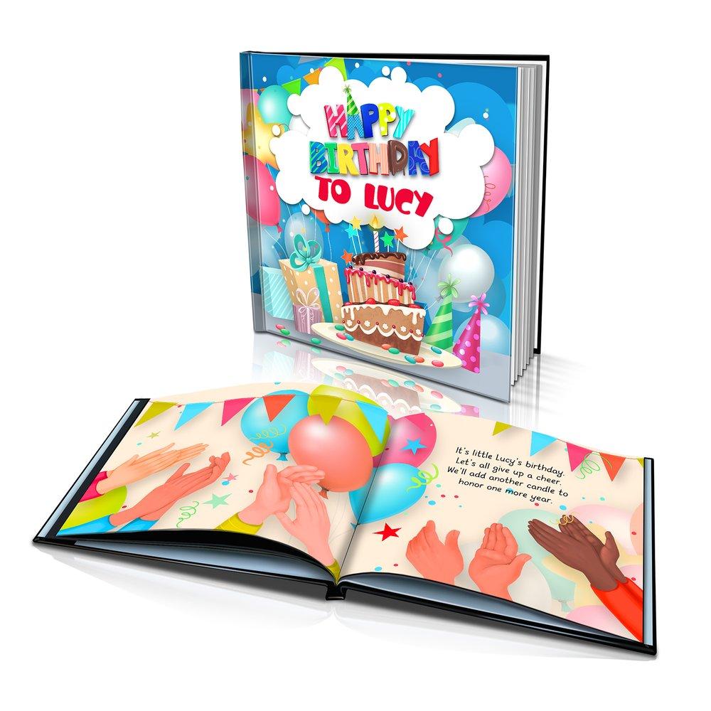 Happy Birthday Large Hard Cover Story Book – Officeworks Photos