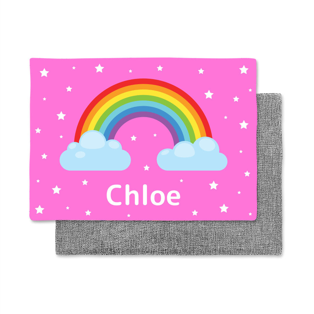 Rainbow Linen Placemat – Officeworks Photos