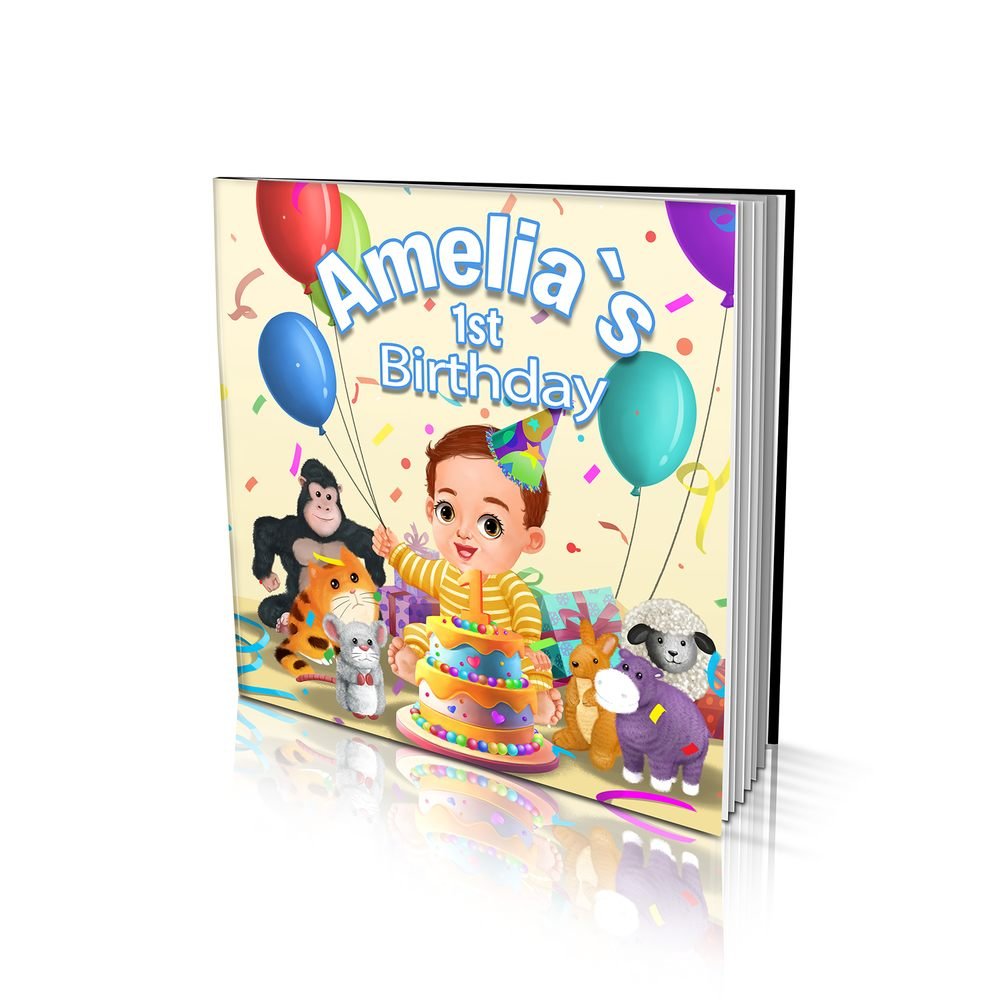 1st Birthday Large Soft Cover Story Book – Officeworks Photos
