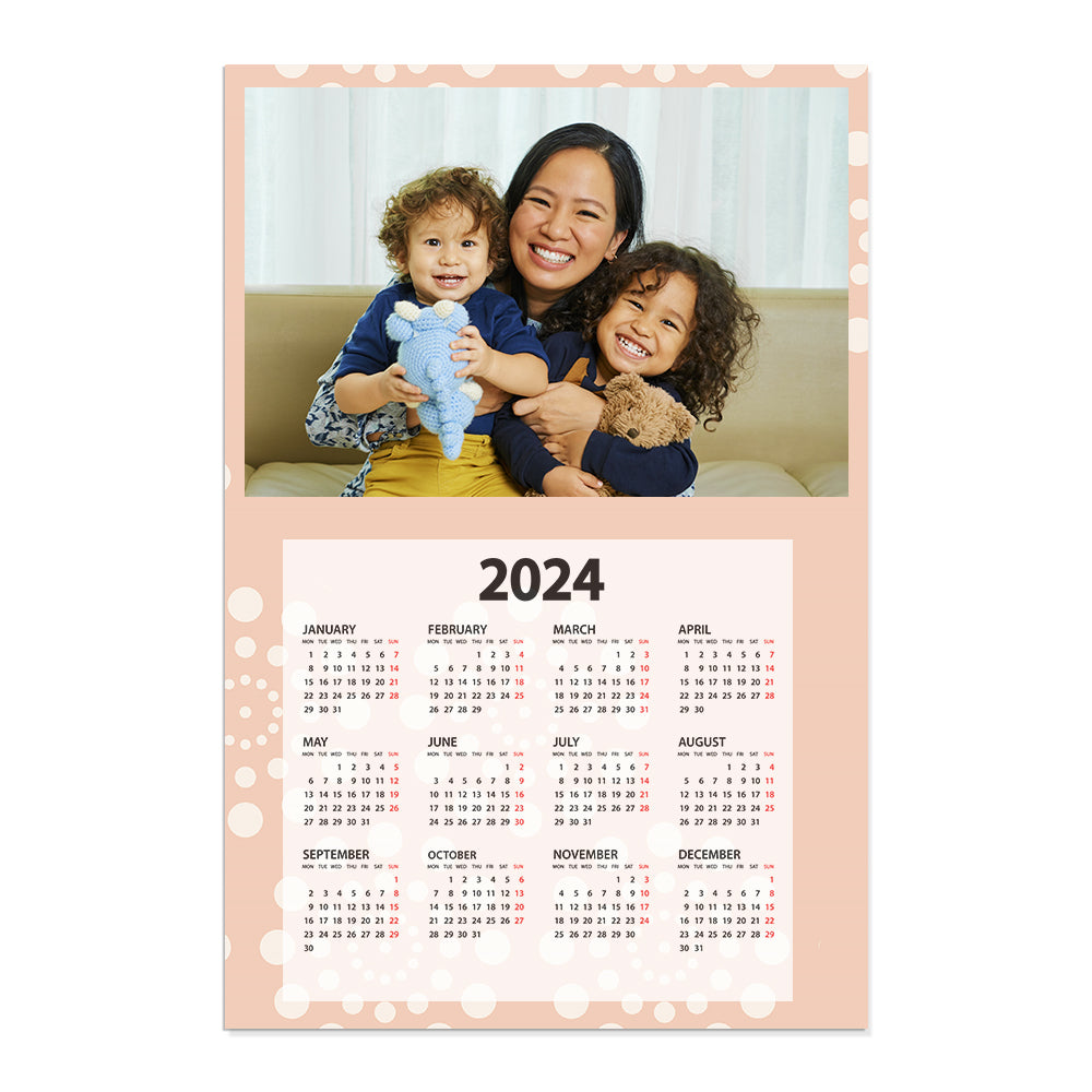 8x12" Sticky Calendar – Officeworks Photos