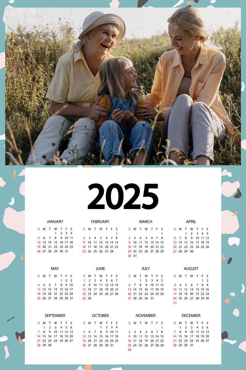 6x8" Sticky Calendar – Officeworks Photos