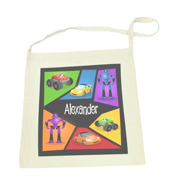 Personalised Library Bags | Drawstring Book Bags | Officeworks Photos