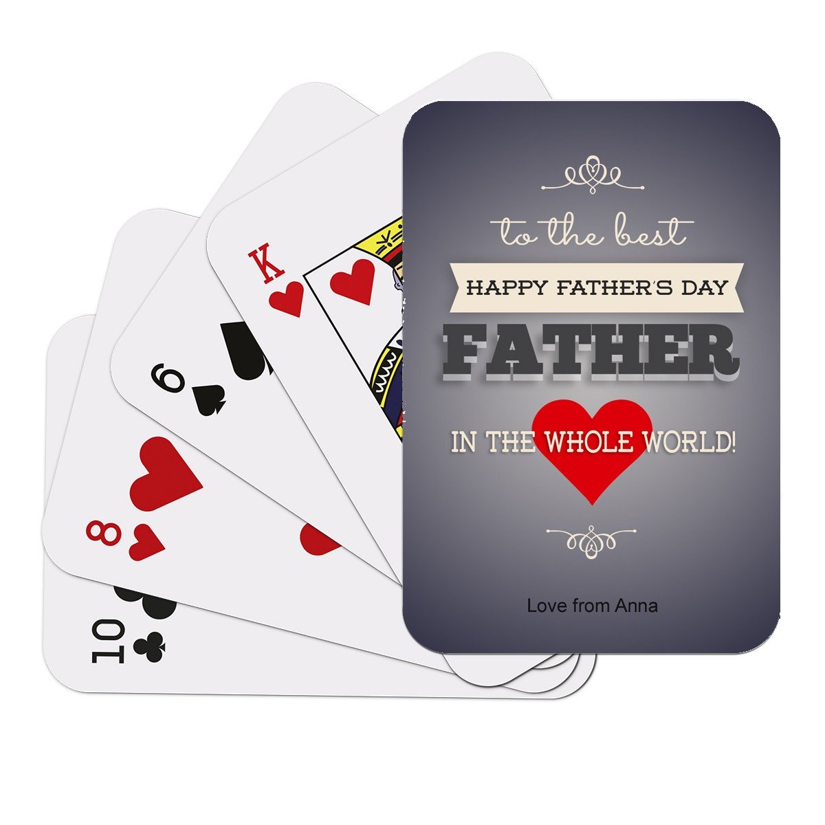 Best Father Playing Cards – Officeworks Photos
