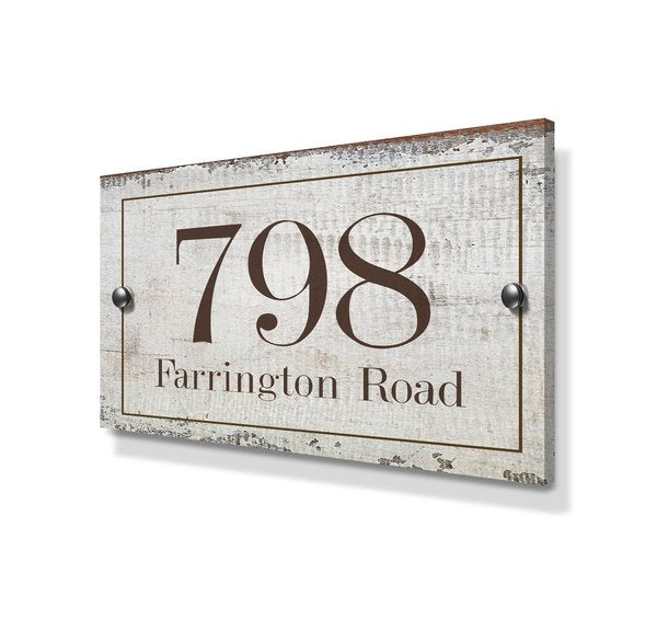 Personalised House Signs & Plaques – Officeworks Photos