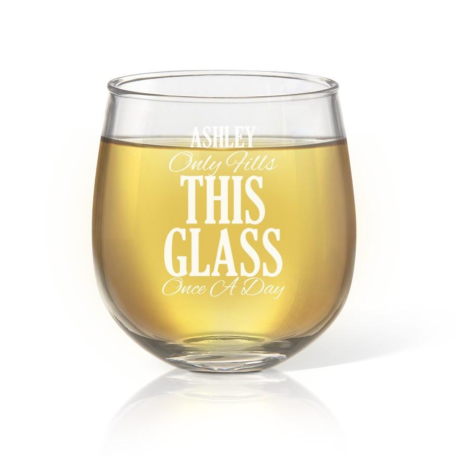 Engraved Stemless Wine Glasses – Officeworks Photos
