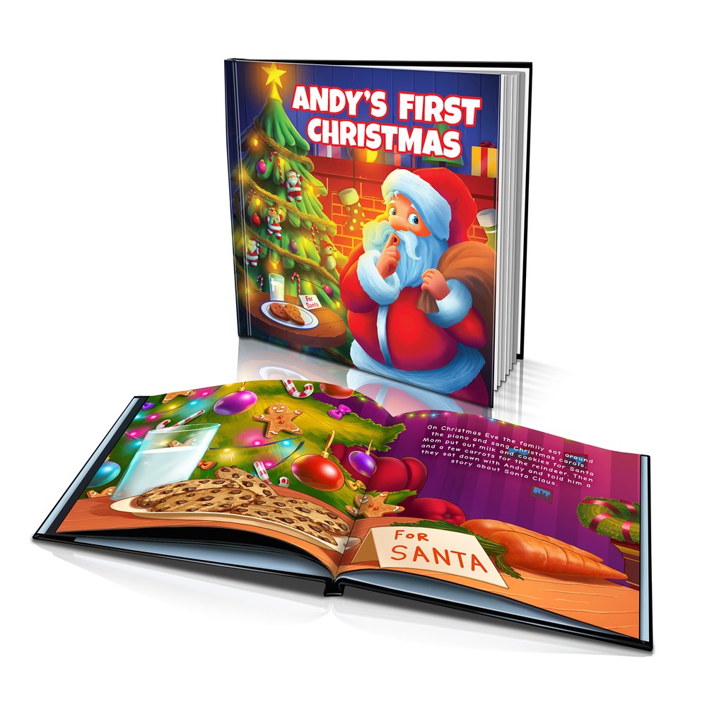 First Christmas Hard Cover Story Book – Officeworks Photos