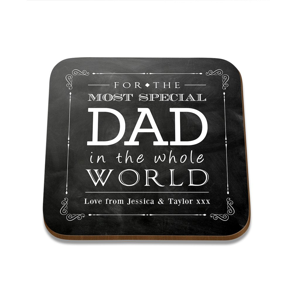 Special Dad Square Coaster - Single – Officeworks Photos