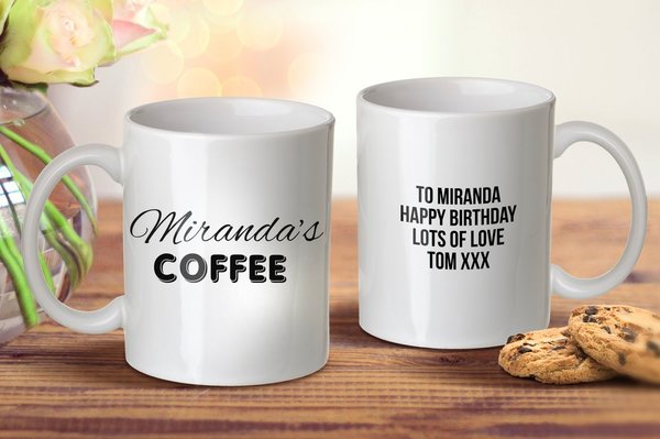 Name Coffee Mug – Officeworks Photos