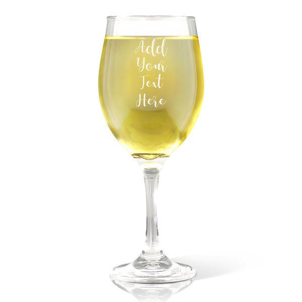 Personalised Engraved Wine Glasses - Officeworks Photos