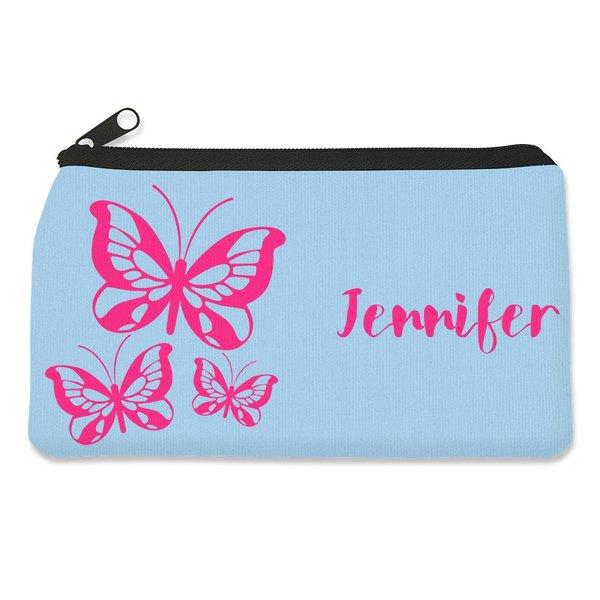 Pink Butterflies Pencil Case - Small – Officeworks Photos