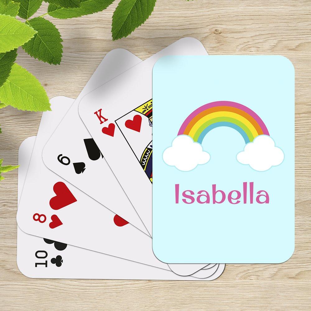 Rainbow Playing Cards – Officeworks Photos