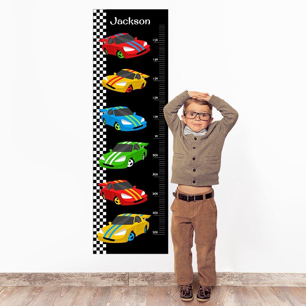 Racing Cars Wall Decal Height Chart – Officeworks Photos