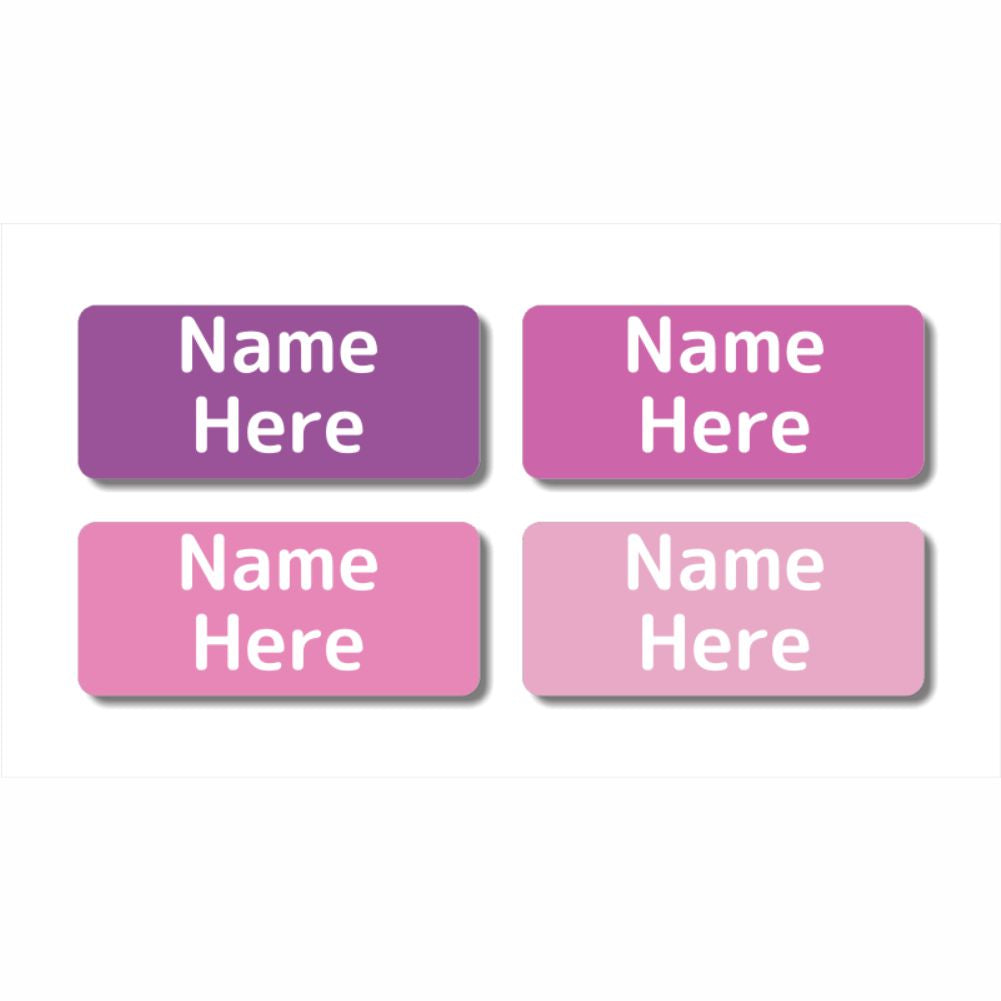 Rectangle Name Labels – Officeworks Photos