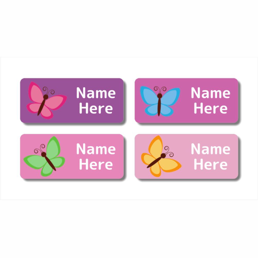 Rectangle Name Labels – Officeworks Photos