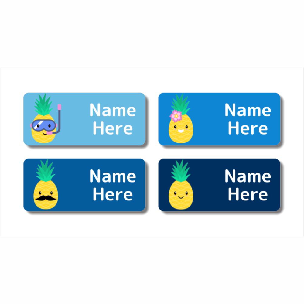 Rectangle Name Labels – Officeworks Photos