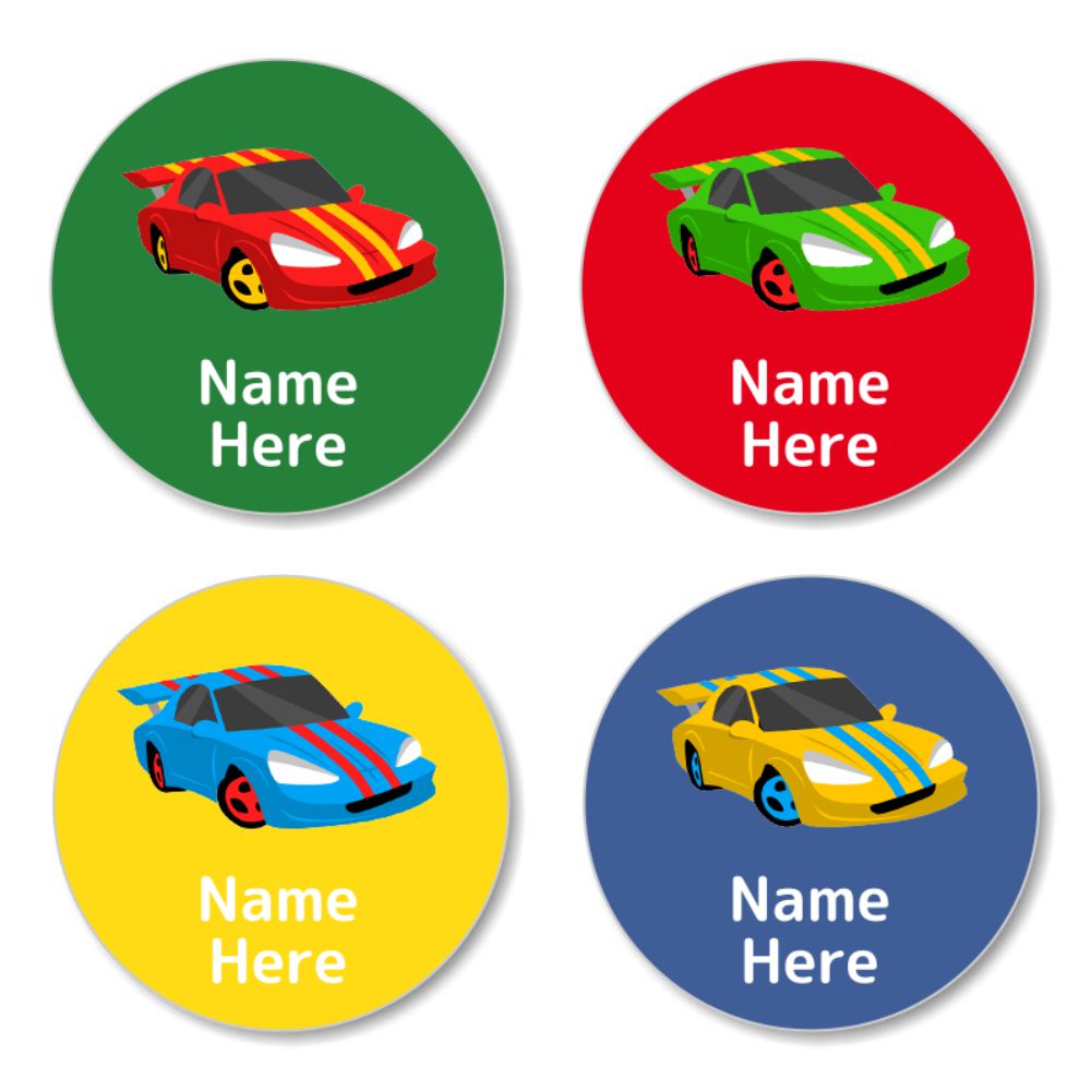Round Name Labels – Officeworks Photos