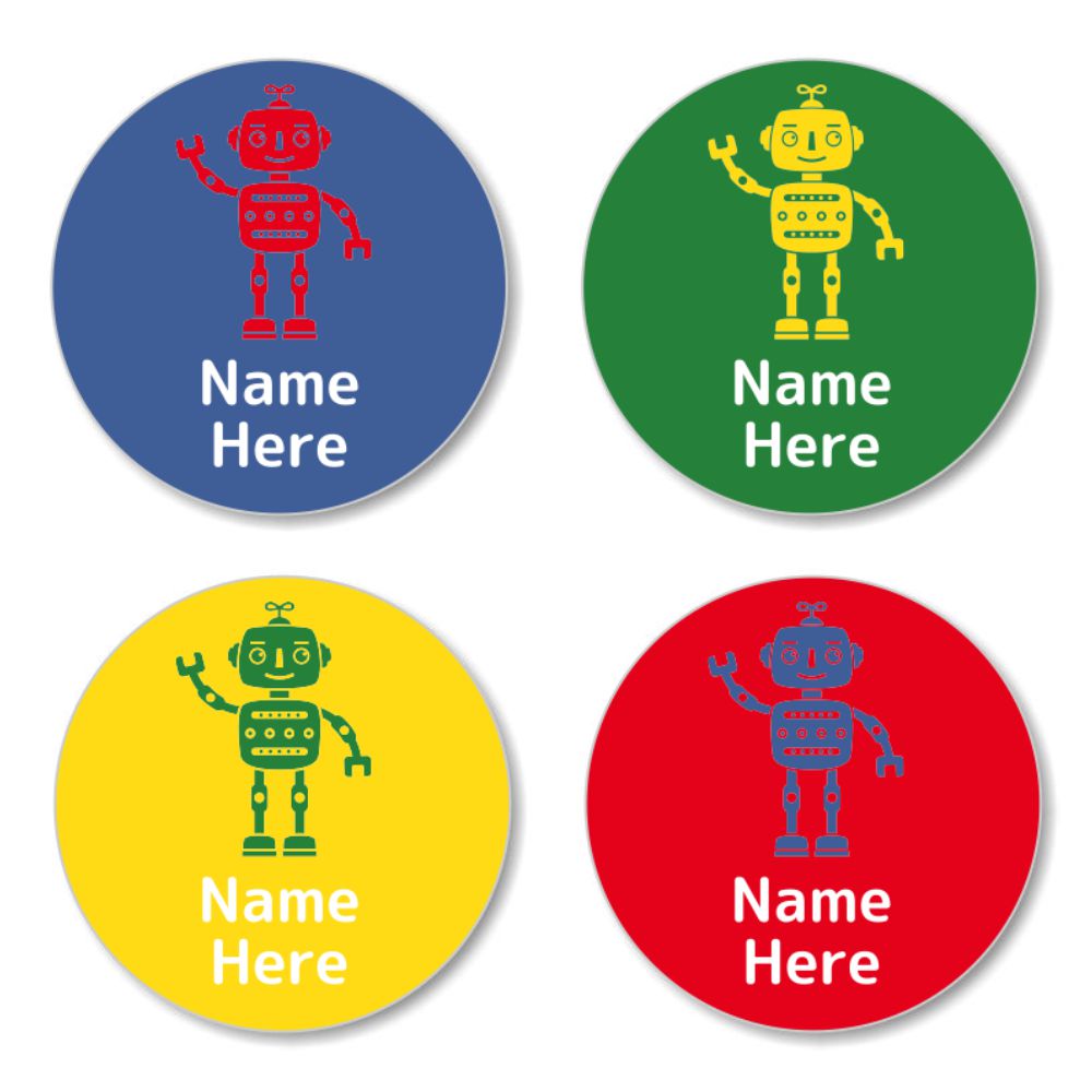 Round Name Labels – Officeworks Photos