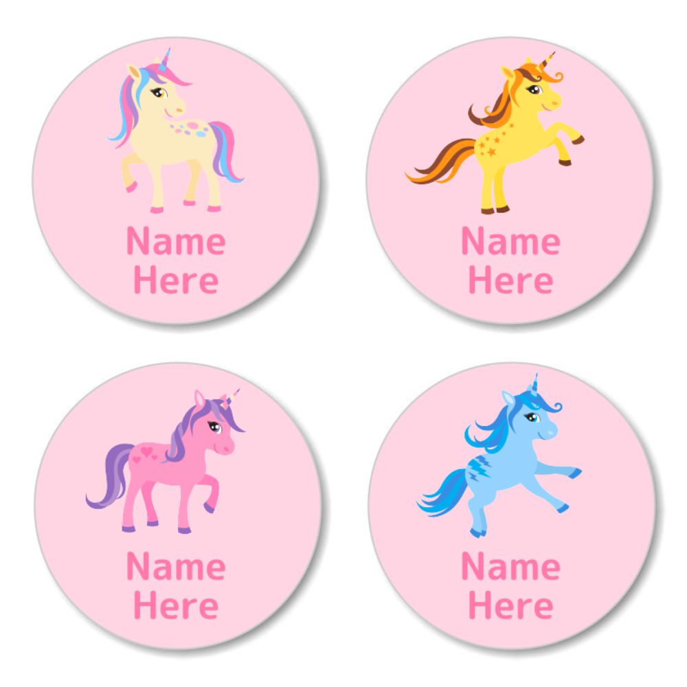 Round Name Labels – Officeworks Photos