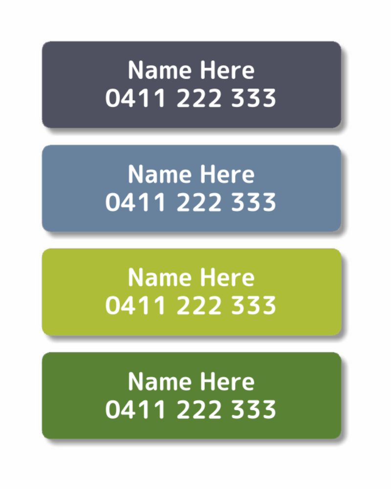 Natural Iron On Labels 20pk – Officeworks Photos