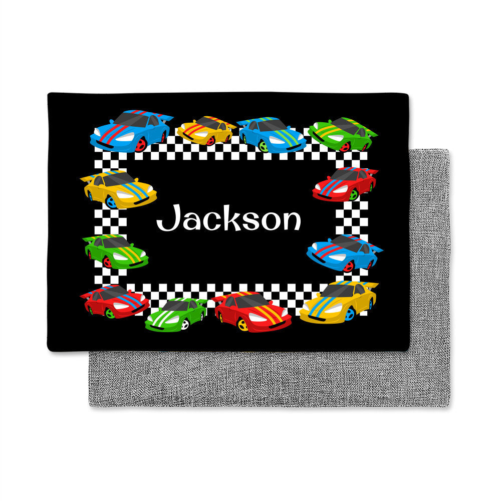 Race Cars Linen Placemat – Officeworks Photos
