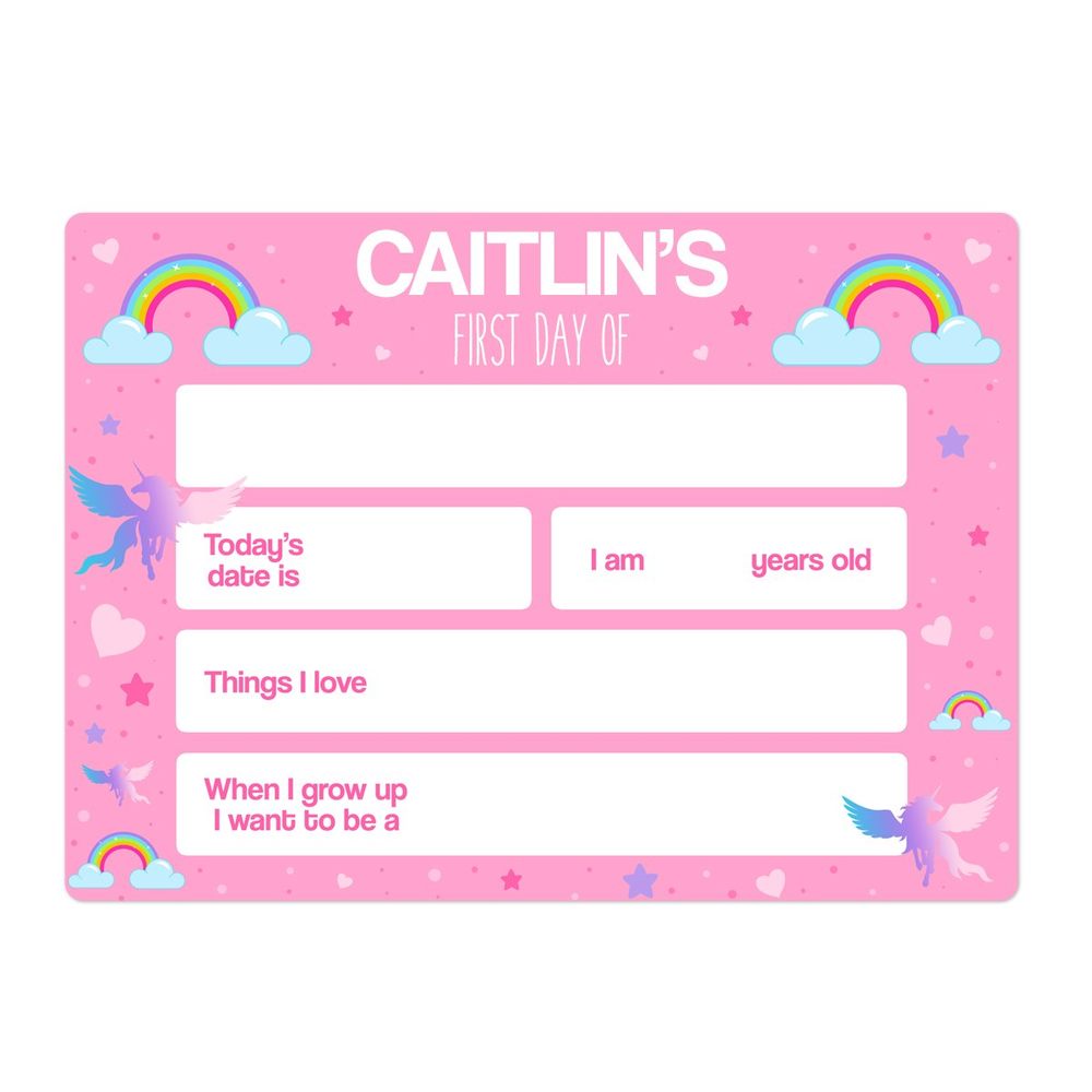 First Day Sign – Officeworks Photos